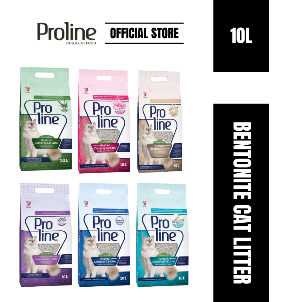 Proline Bentonite Cat Litter 10L | Shopee Malaysia