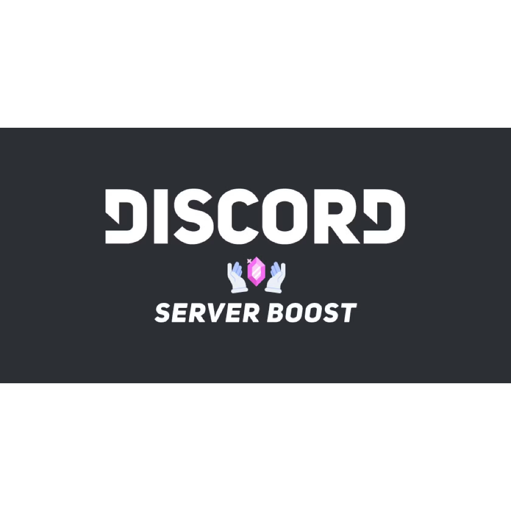 Discord Server boost | 1/3 Month | 100% Authentic | Shopee Malaysia