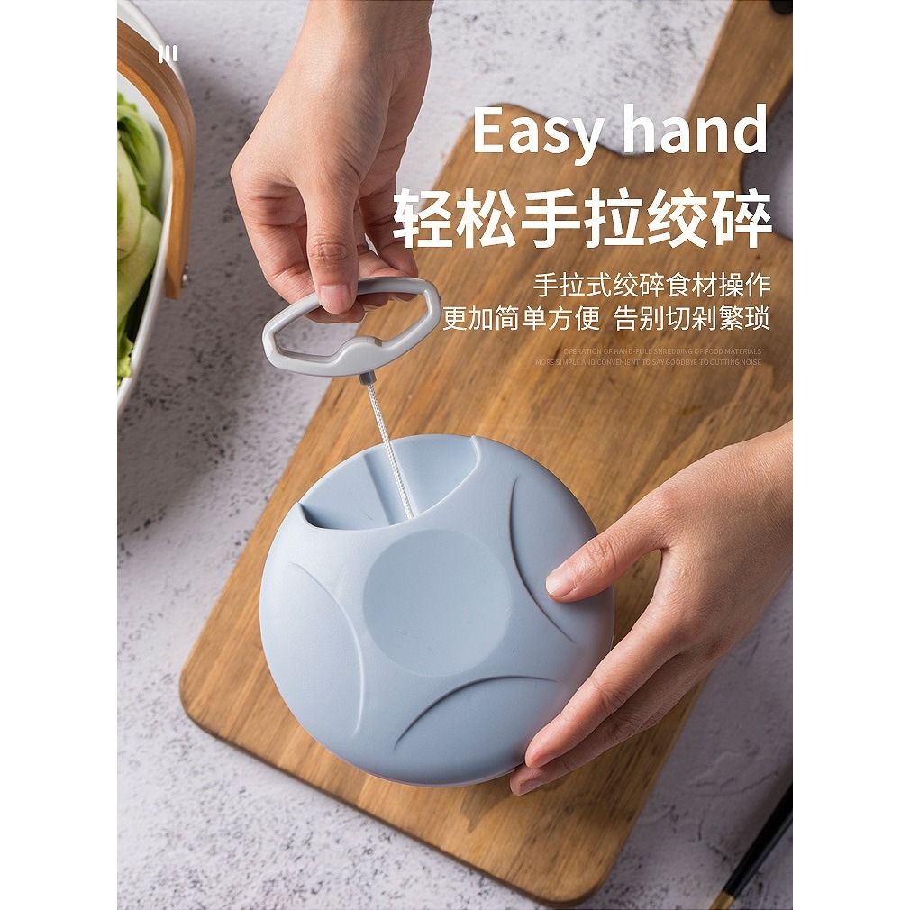 Hand-Pull Food Chopper (420ml/900ml+-) | Shopee Malaysia