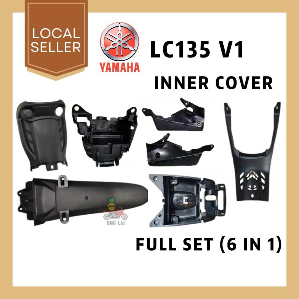 YAMAHA LC135 V1 FULL SET (6 IN 1) INNER COVER PART ORIGINAL LCV1 LC ...