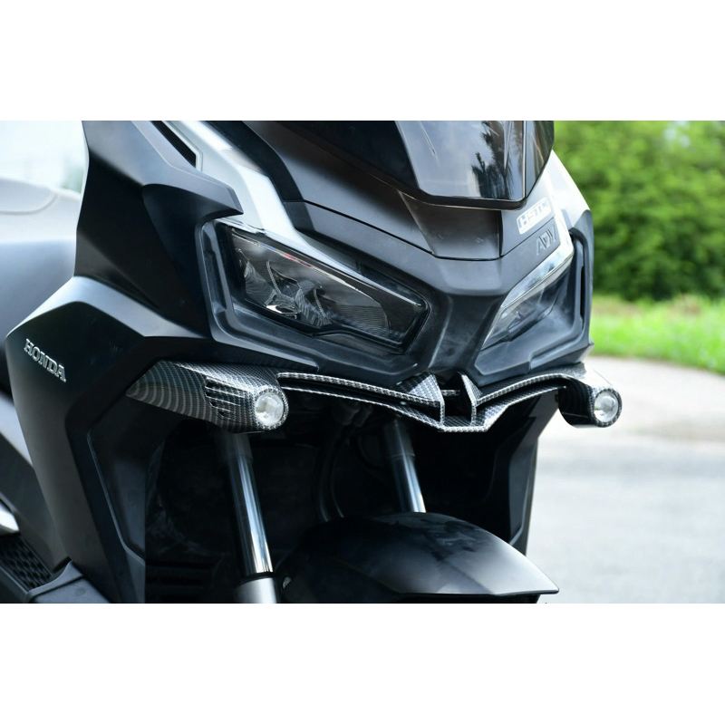 HONDA ADV160 ADV150 ADV WINGLET + SPORTLIGHT LED YELLOW WHITE SPOTLIGHT ...