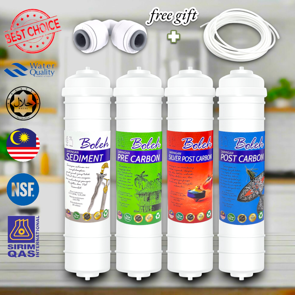 Korea Tech Water Filter 10" Water Dispenser Halal Filter Cartridge ...