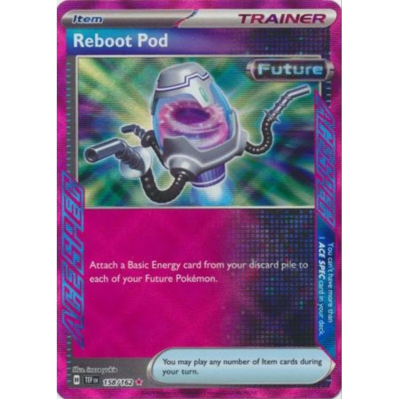 Original Pokémon TCG - Reboot Pod 158/162 Ace Rare Temporal Force ...