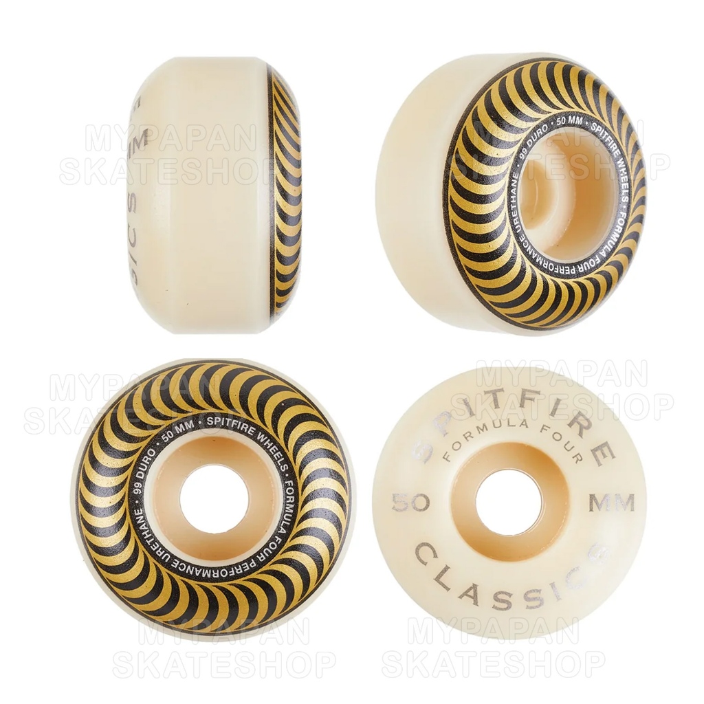 Spitfire Wheel Formula Four F4 Model Classics size 50mm 99du Gold color ...
