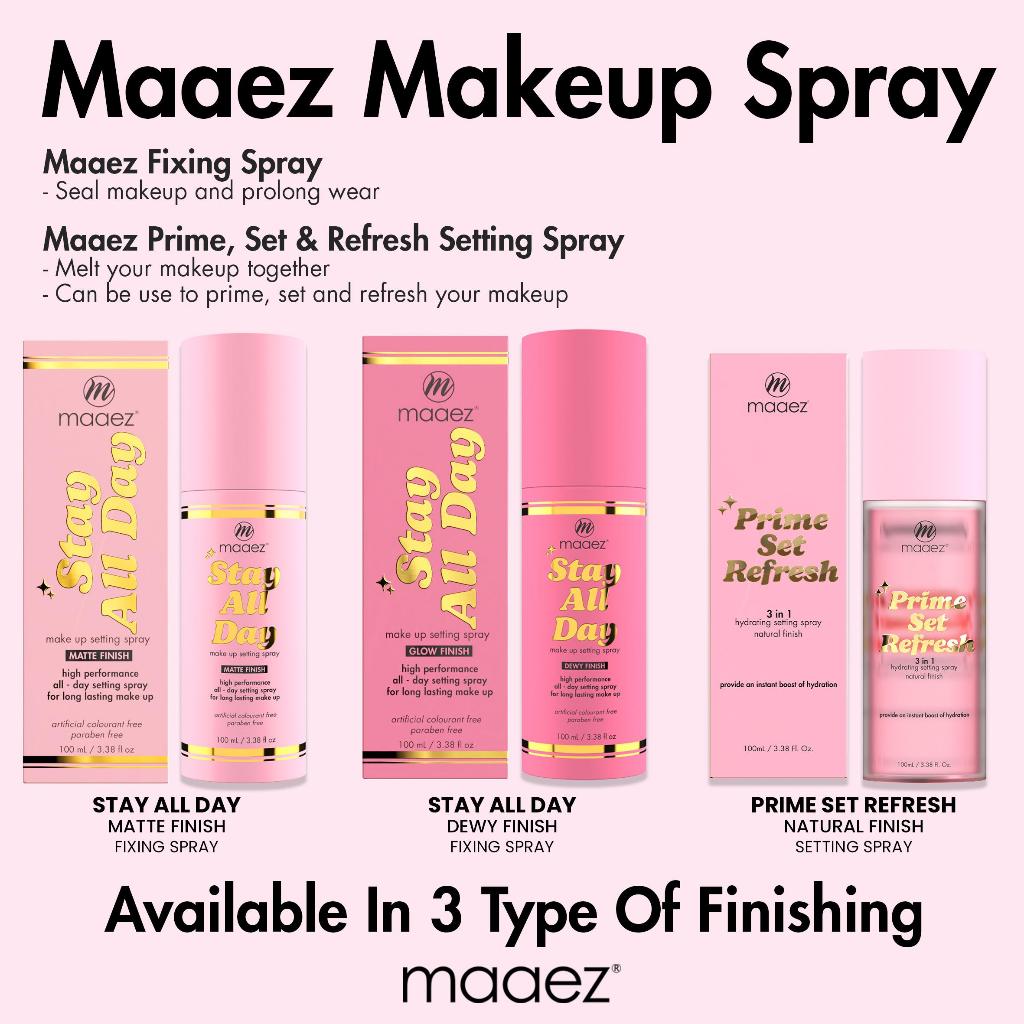 Maaez - Semburan Penetap Mekap | Makeup Spray (Setting Spray & Fixing ...