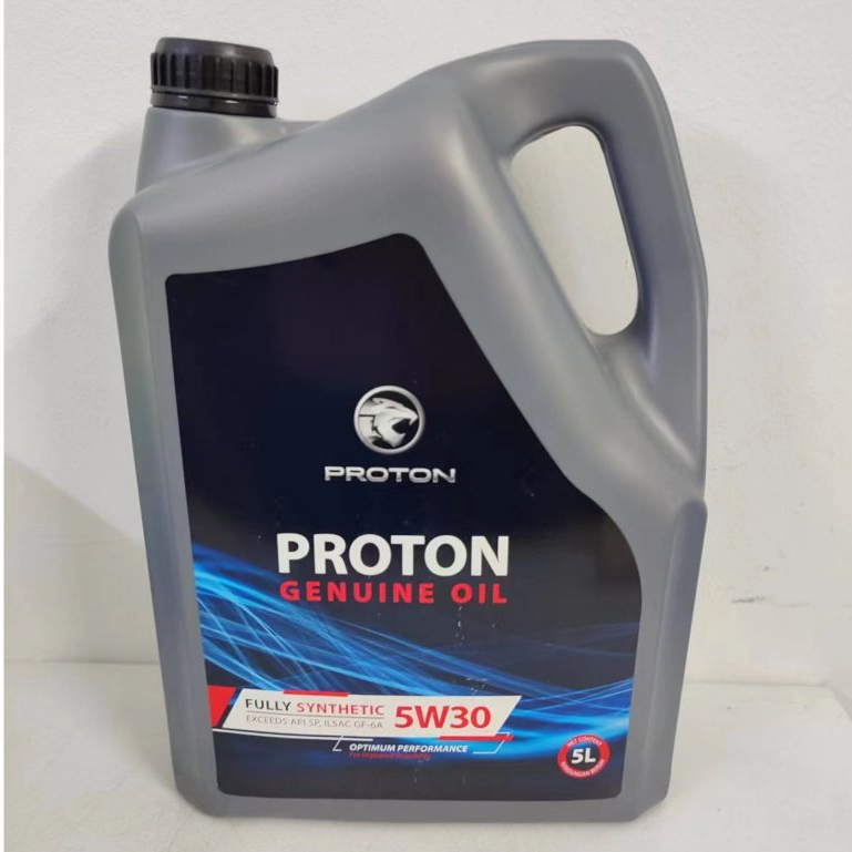 Proton 5W30 Engine Oil 5L Fully Synthetic 5W-30 Engine Oil 5L | Shopee ...