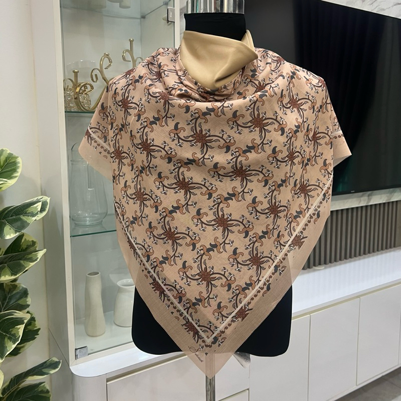 Tudung Bawal Lazy Corak Awning Scuba Bidang 45 Cotton Voile Premium ...