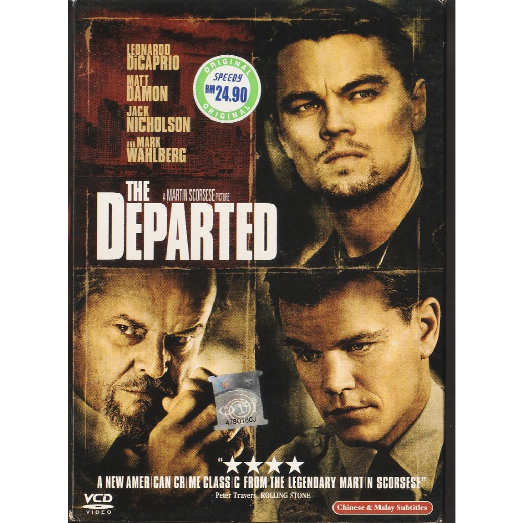 VCD THE DEPARTED ( ORIGINAL VCD ) | Shopee Malaysia