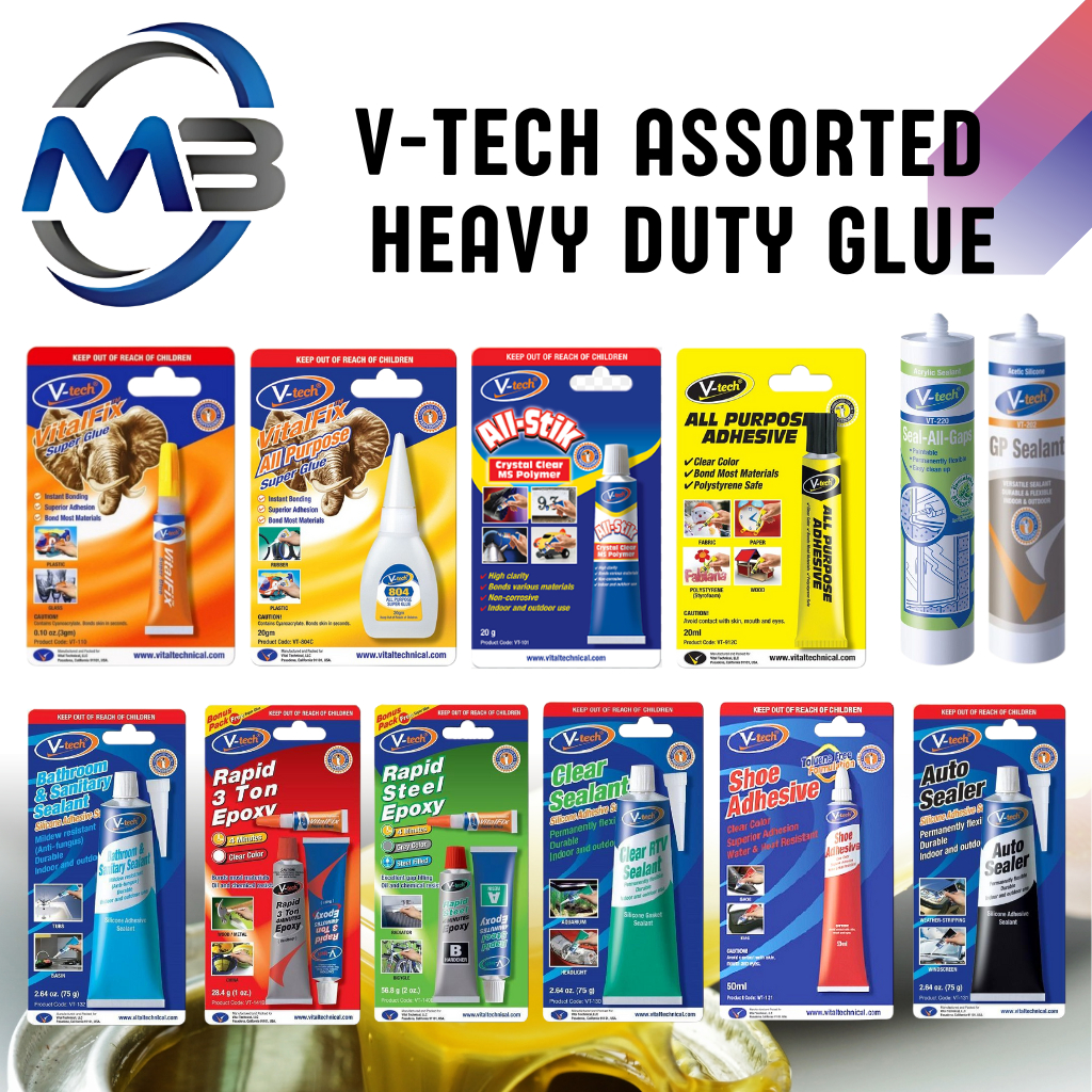 V-Tech Super Glue | VTech Sealant | VT-110, VT-804C, VT-126, VT-118, VT ...