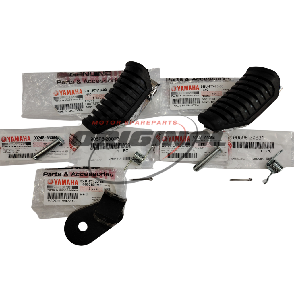 ORIGINAL YAMAHA Y125ZR Y125 Z125 Y125Z Y125 LC135 5S Front Footrest ...