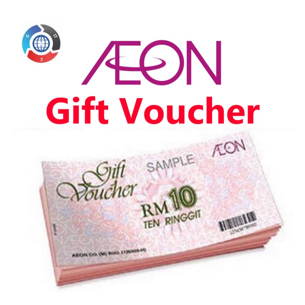 AEON VOUCHER RM10 exp: 2027, Aeon RM 10 Gift Voucher Aeon Jusco Voucher ...