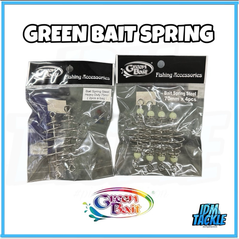 GREEN BAIT SPRING FISHINGACCESORIES ( STAINLESS STEEL) | Shopee Malaysia