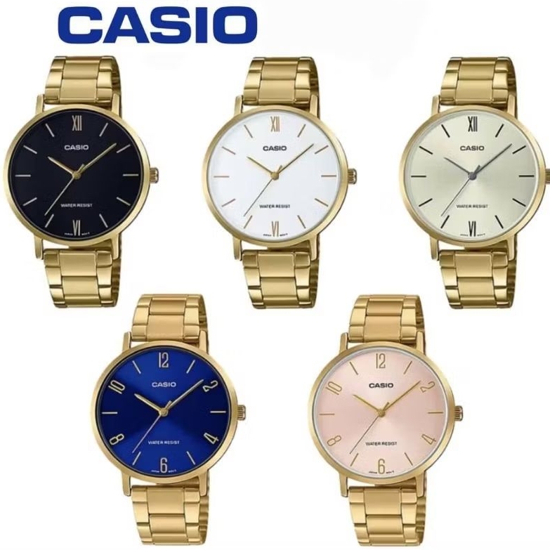 Casio LTP-VT01G Series Ladies Analog Stainless Steel Watch VT01G ...