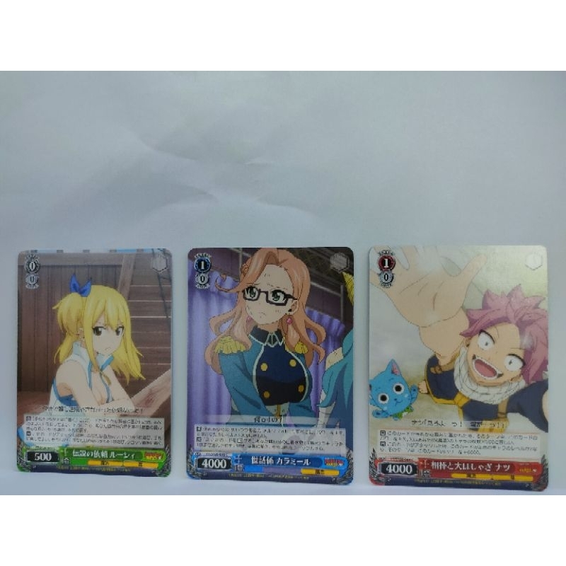 🇲🇾 Ready Stock 🆕 Weiss Schwarz TCG 🔥 Fairy Tail 🔥 Common Card | Shopee Malaysia