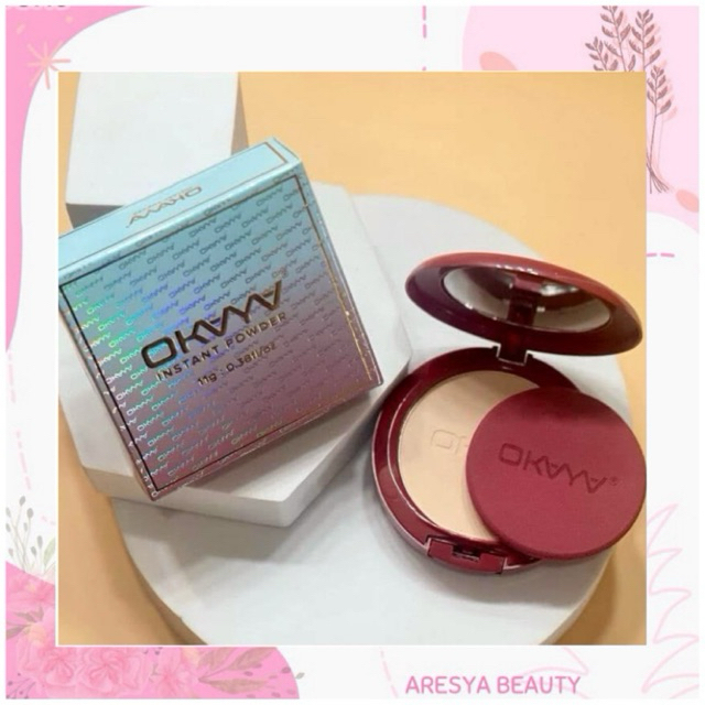 OKAYA COMPACT POWDER NEW FULL COVERAGE PILIHAN MUA BELLAZ | Shopee Malaysia