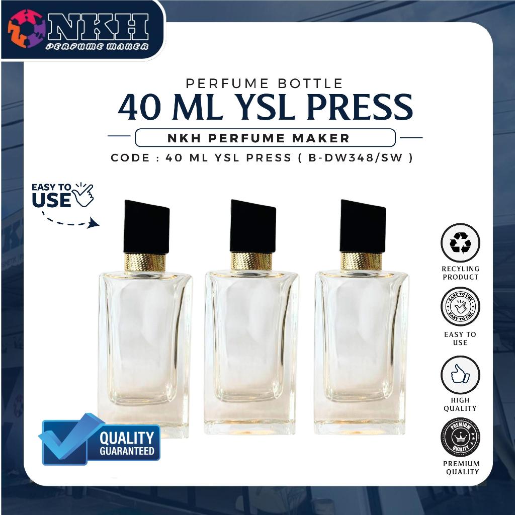 [1PCS] BOTOL KOSONG MINYAK WANGI 40ML YSL PETAK PRESS ( B-DW348/SW ) | Shopee Malaysia