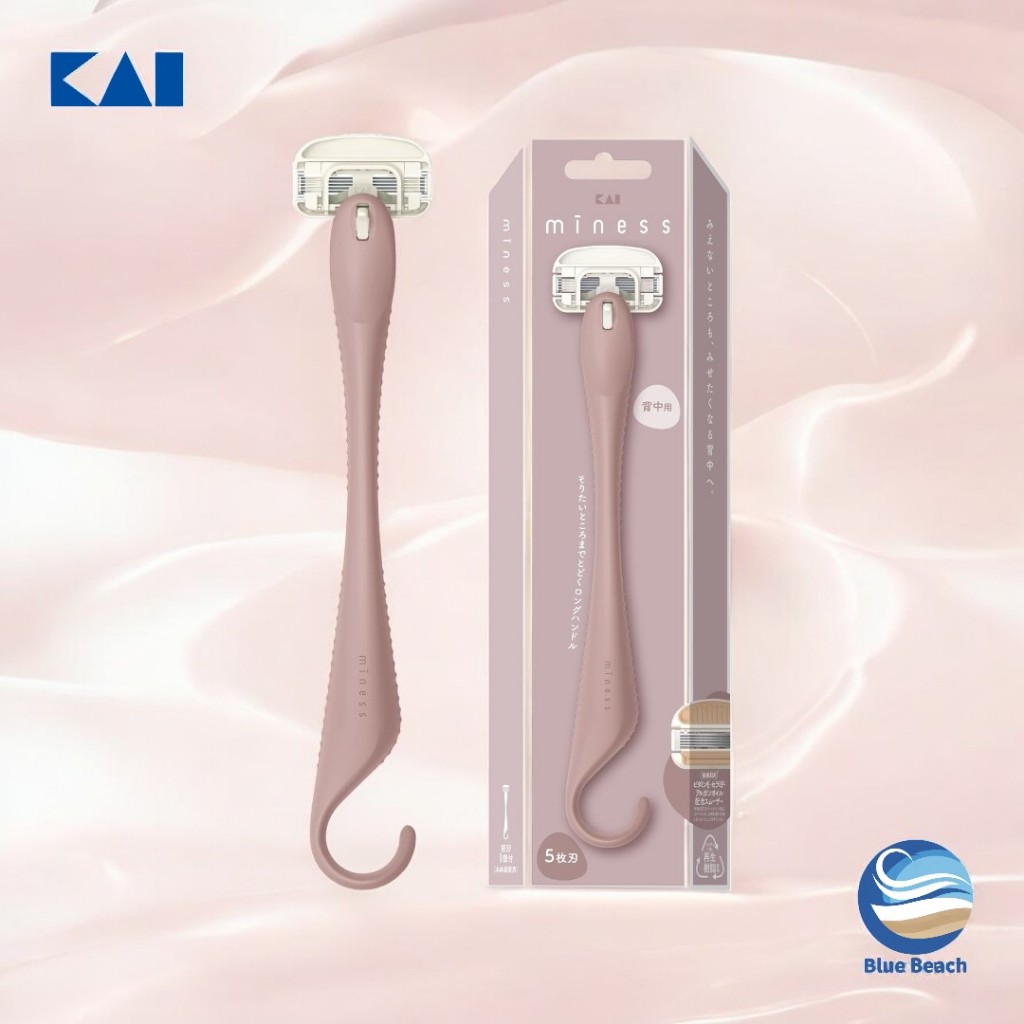 KAI miness Back Razor/Long Handle Design/5-Blade System/3D Flex Head ...