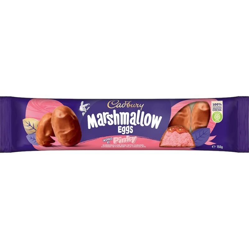 Cadbury chocolate marshmallow pinky bar egg 150gram | Shopee Malaysia