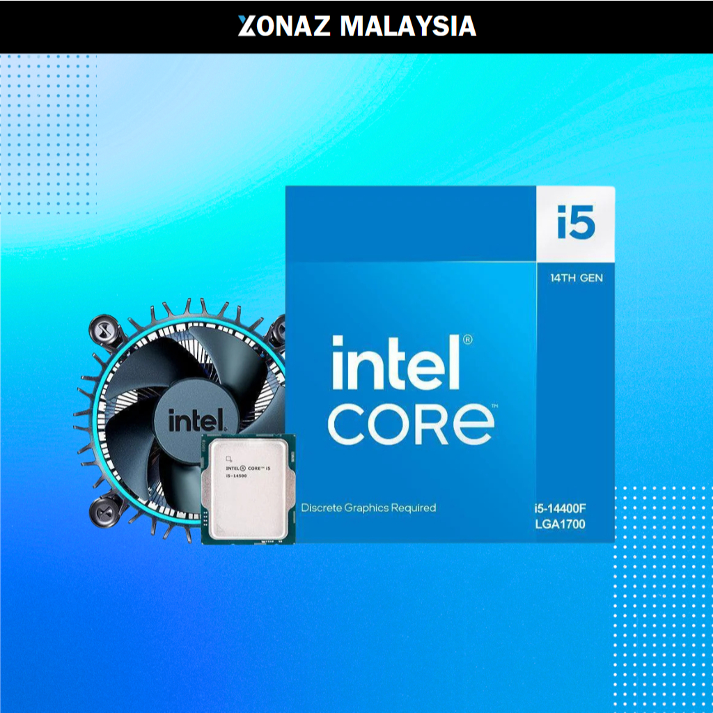 Intel® Core™ i5-14400F / i5-14400 (10-Core/16-Threads) Intel Processor | Intel 14th Gen CPU ...