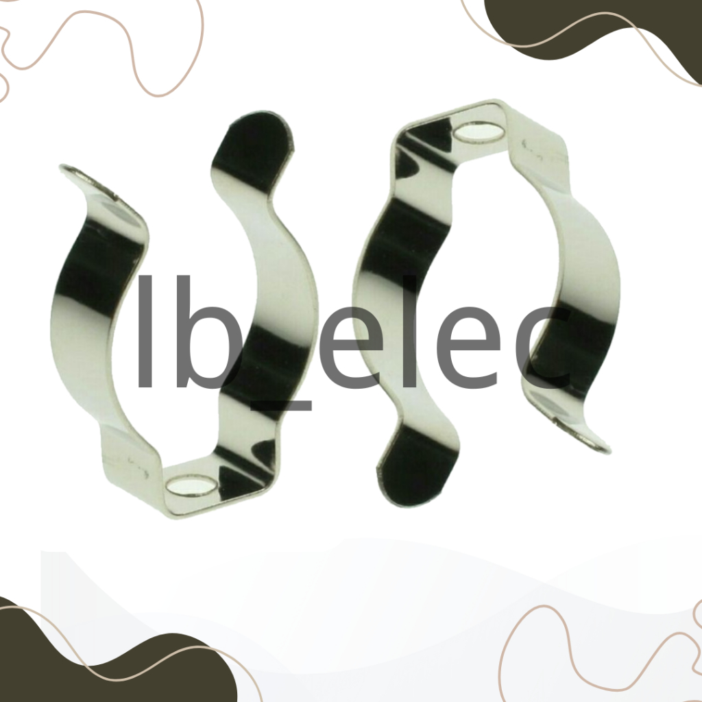Terry Clip / U Clips Holder for T8 Fluorescent Lamp Bracket | Shopee ...