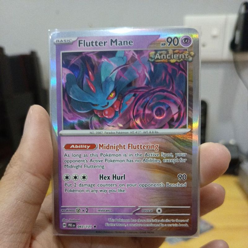 Pokemon TCG Flutter Mane Prismatic Evolutions | Shopee Malaysia