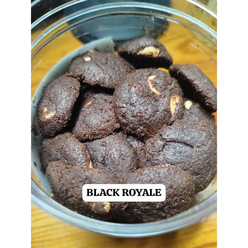Premium Cookies Homemade Biskut Raya Cookies Black Royale Chocolate ...