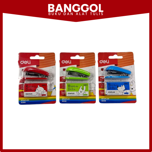 DELI MINI STAPLER SET E0253 | Shopee Malaysia