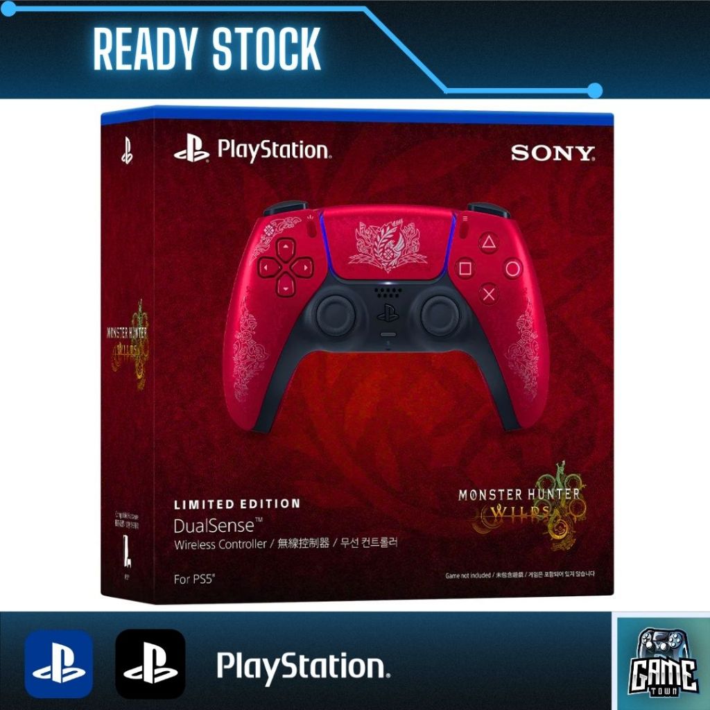 PS5 DS5 DualSense Wireless Controller (Monster Hunter Wilds Limited Edition) | Shopee Malaysia