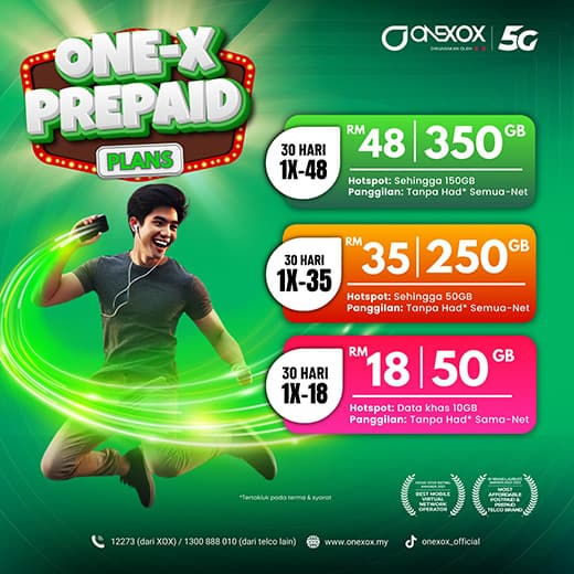 ONE X Prepaid XOX | ONEXOX Prepaid SIM Card | Fast Internet, Unlimited ...