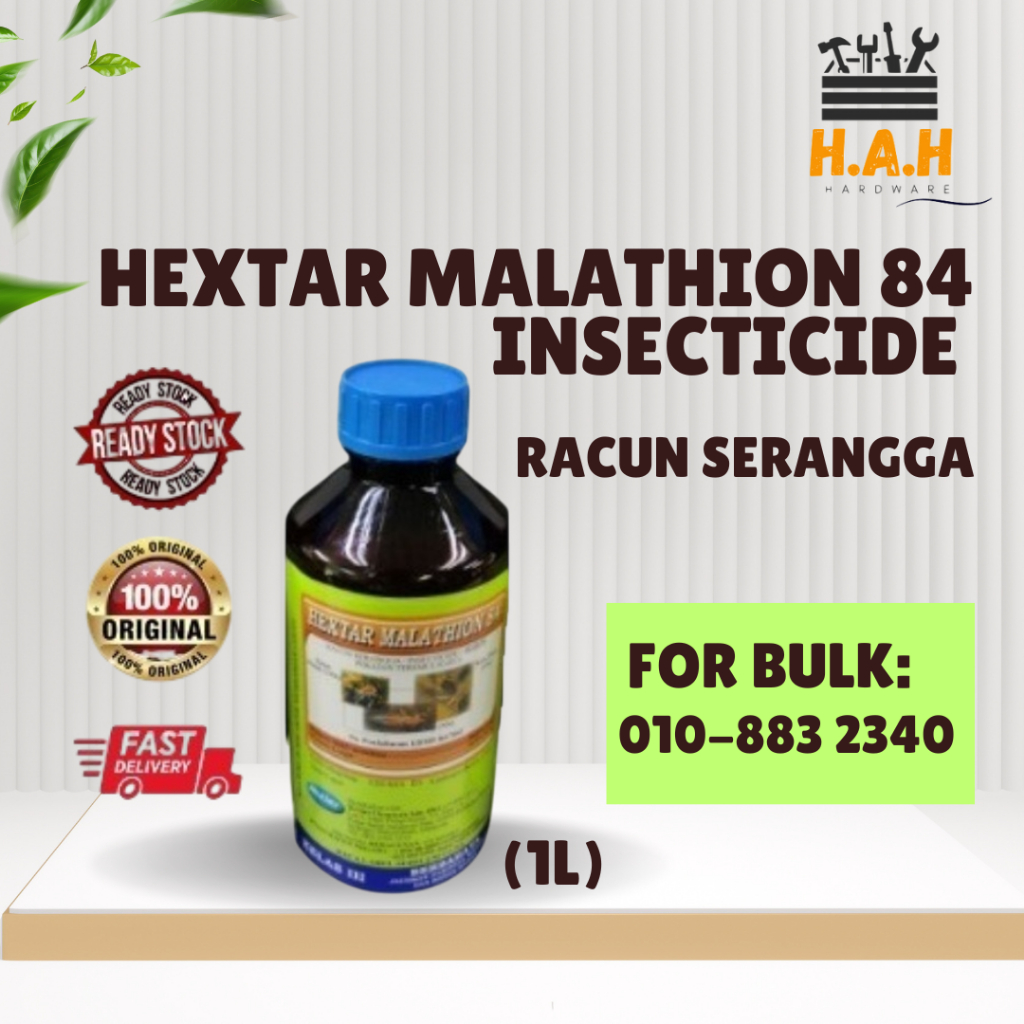 Hextar Malathion 84 Insecticide/ Malathion 84%/ Racun Serangga/ Hama ...