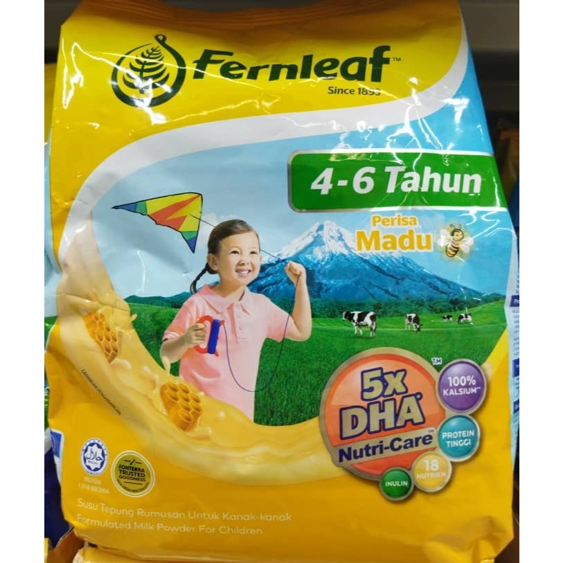 Fernleaf 4-6 Tahun Perisa Madu 850g | Shopee Malaysia