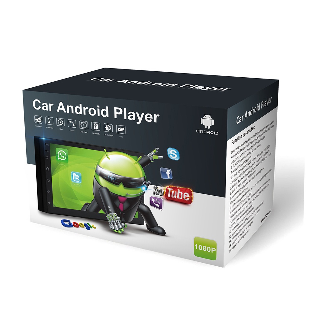 XinYoo Factory Android Car Audio Player XY-7000 Touch Screen USB BT ...