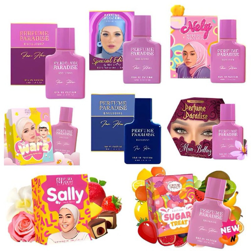PERFUME PARADISE Minyak Wangi Perfume 30ml Mua Bellaz Primadona ...