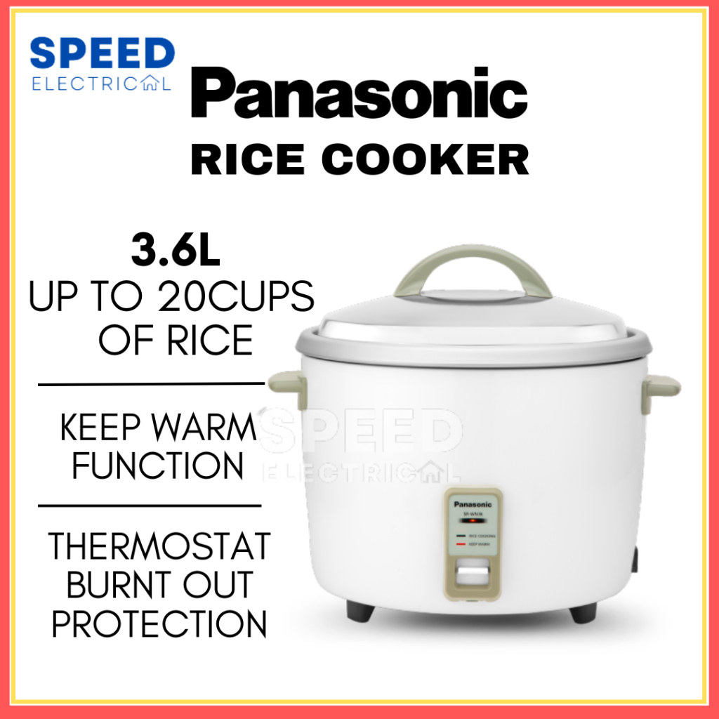 PANASONIC RICE COOKER 3.6L SR-WN36 CONVENTIONAL RICE COOKER 电饭锅 饭煲 ...