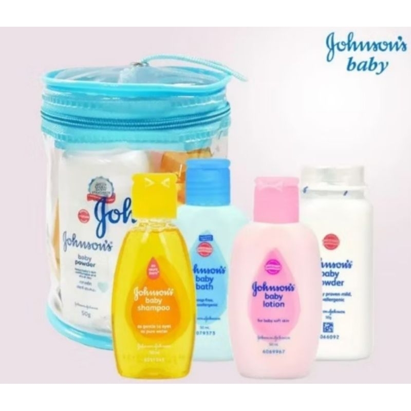 Johnson's Baby Mini Travel Kit (4Pcs Set) | Shopee Malaysia