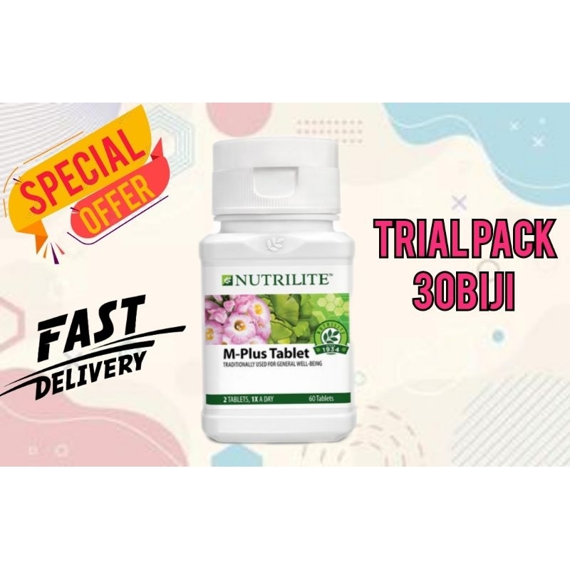 NUTRILITE MPlus Tablet 30biji (trial pack) | Shopee Malaysia