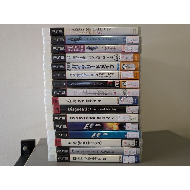 Various USED PS3 Games RM40 Titles (USED/ Pre-Owned) | Shopee Malaysia