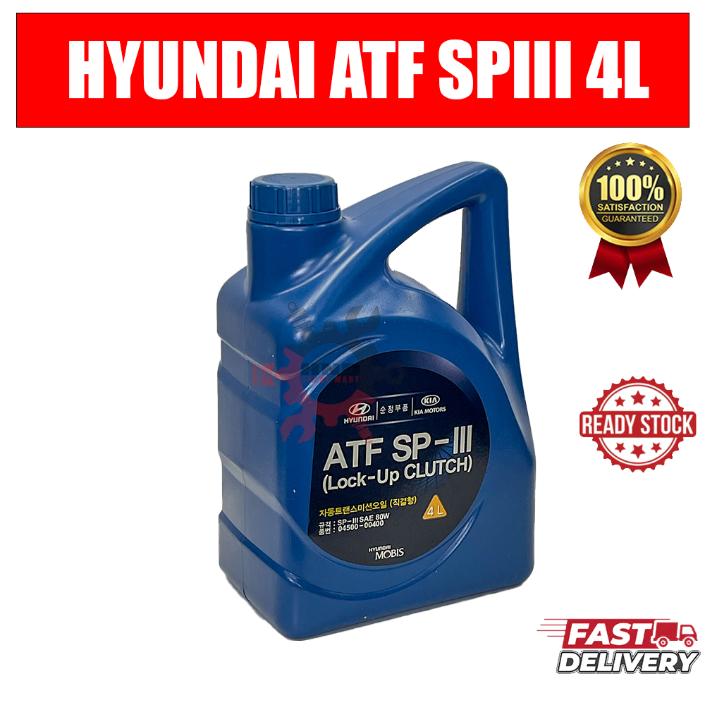 Hyundai ATF SP-III SP3 4L Automatic Transmission Fluid | Shopee Malaysia