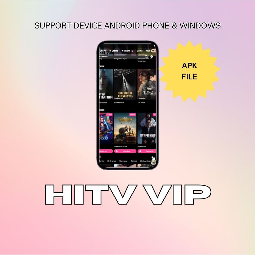 HiTV VIP UNLOCK RESOLUSI 1080P TONTON DRAMA/MOVIE TANPA ADS | Shopee ...