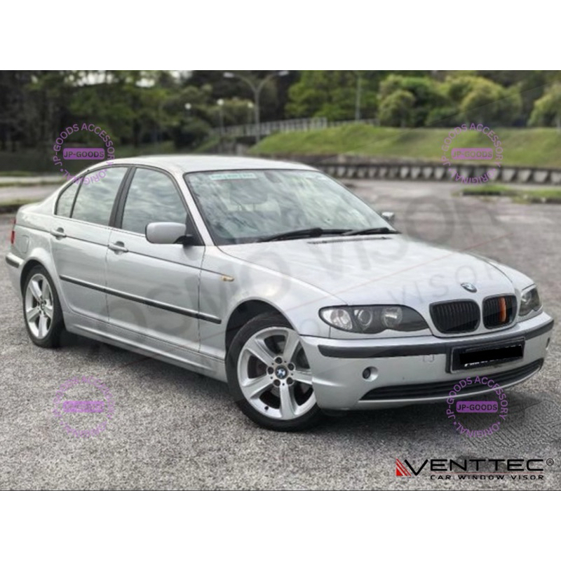 BMW 3 Series (E46) sedan 1998-2005 Venttec Door Visor / Window Vent ...
