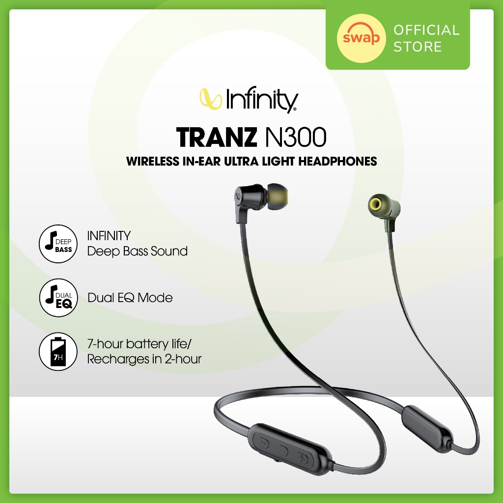 Infinity Tranz N300 Wireless In-Ear Headphones | Shopee Malaysia