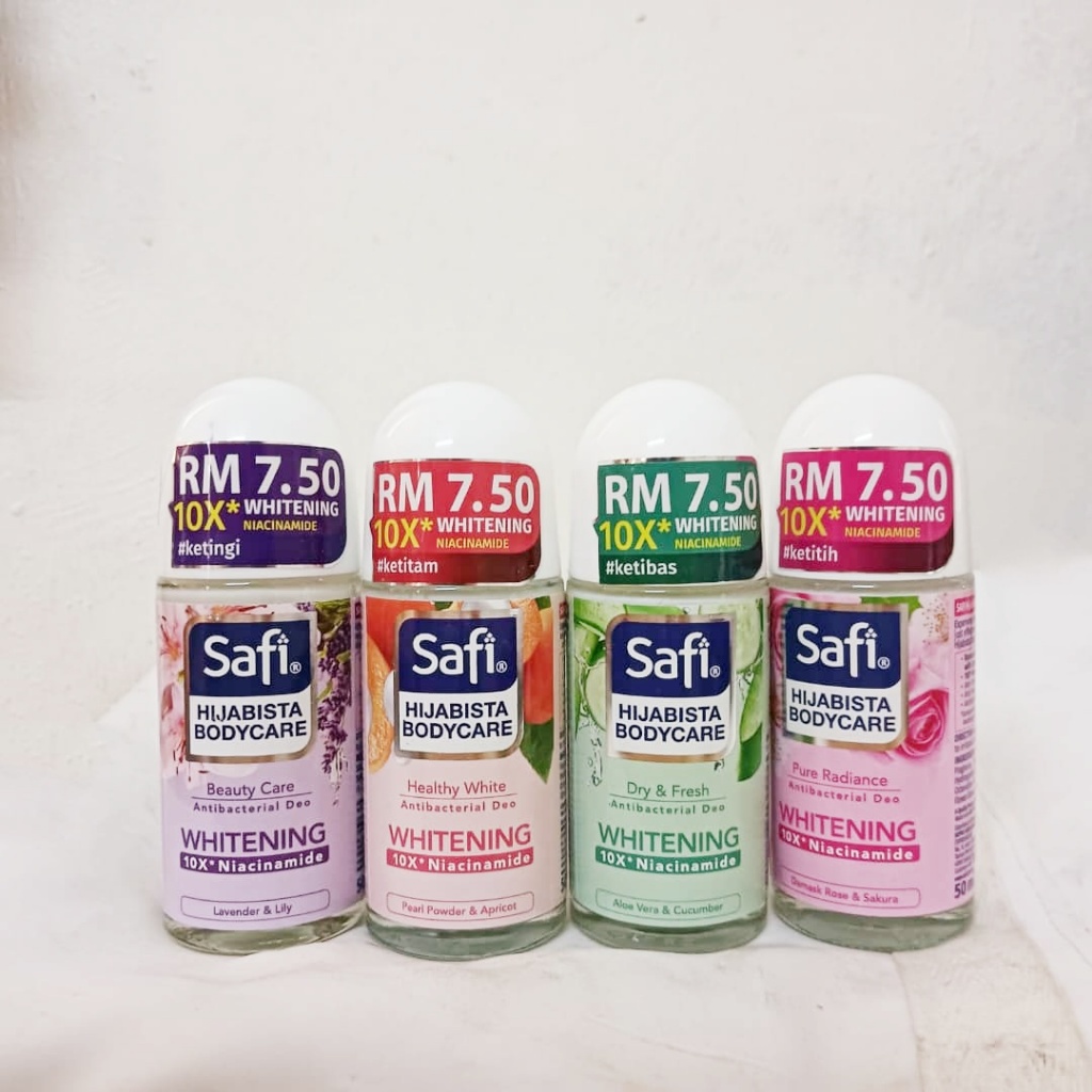 Safi Hijabista Deodorant Roll-On 50ml | Shopee Malaysia