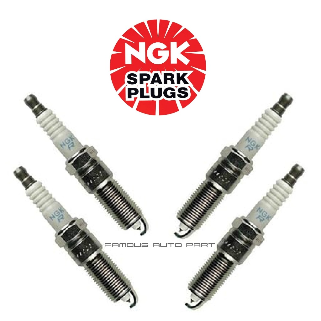 NGK SPARK PLUG (X4) FOR AUDI TT A3 A4 A5 A6 Q5 VOLKSWAGEN GOLF MK5 PASSAT 1.8 (06H905601A ...