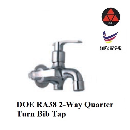 DOE RA38 Lever Handle Two Way Quarter Turn Bib Tap / Pili Air 2 Hala ...