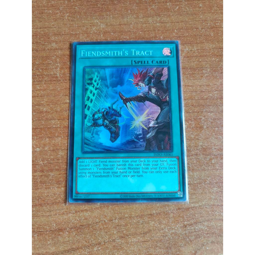 Yugioh : INFO-AE061 Fiendsmith's Tract (SR/SCR/QSCR) | Shopee Malaysia