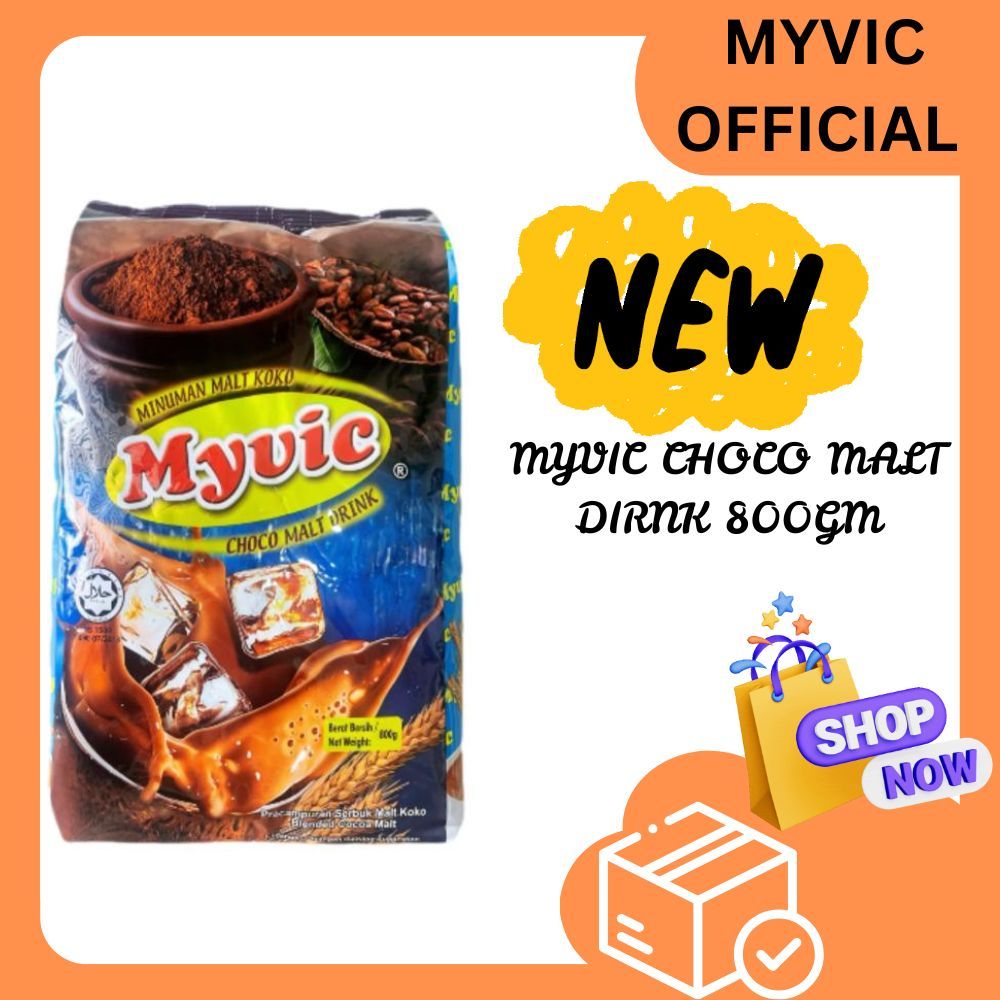 Myvic Choco Malt Drink 800GM | Shopee Malaysia