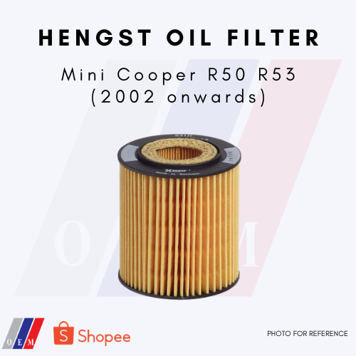 Hengst Oil Filter Mini Cooper R50 R53 (2002 onwards) | Shopee Malaysia