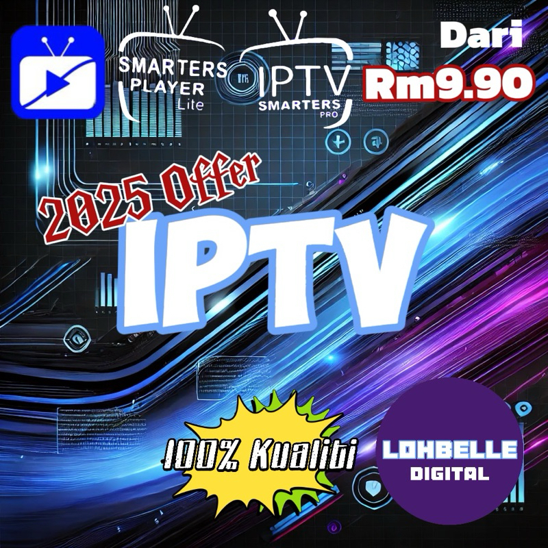IPTV SMARTERS PRO OTT NAVIGATOR IPTV STREAM PLAYER | Shopee Malaysia