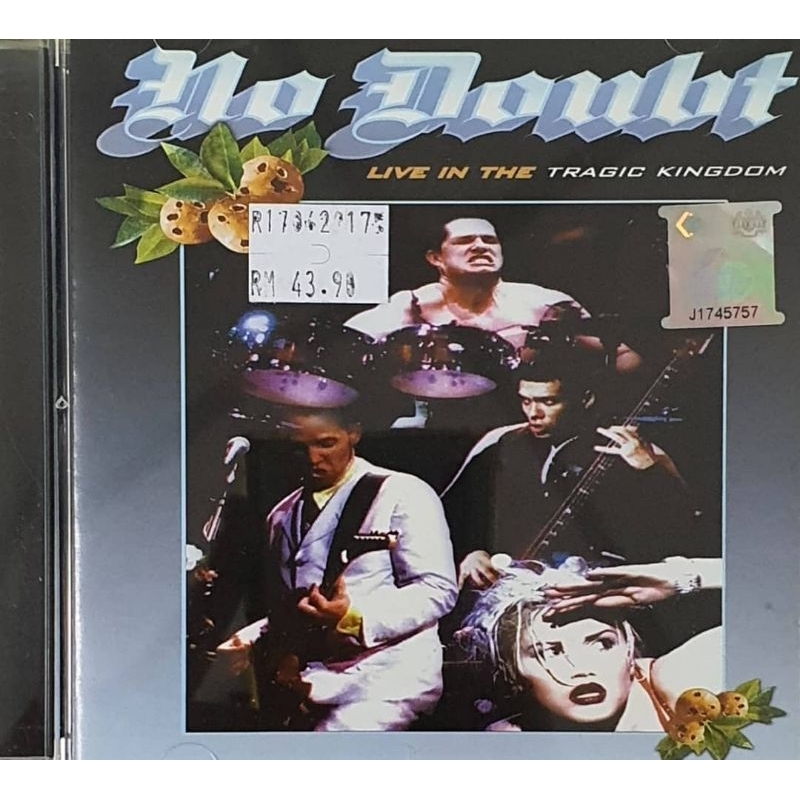 VCD Concert - No Doubt Live In The Tragic Kingdom (2 Disc) | Shopee ...