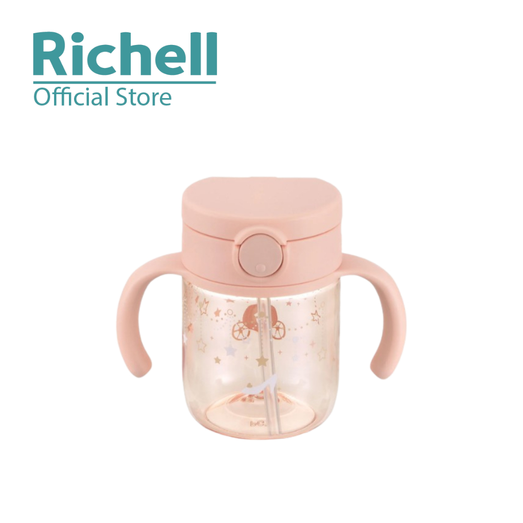 Richell Axstars Straw Cup For 7m+ (200ml) | Shopee Malaysia
